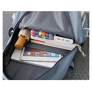 Festa Park Cute Cool Backpack for Teens Girls, Ita Bag Kawaii Backpack with Kawaii Pins Accessories, Cool Backpack for Christmas Gifts (Blue)