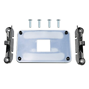 AM4 Backplane ZZHXSM Motherboard CPU Fan Cooling Mounting Sheet Plate for AM4 AMD Socket Metal Back Plate CPU Heatsink Bracket Backplane Backplate Back Sheet