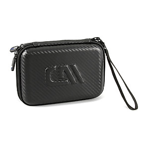 CASEMATIX Lavalier Mic Case Compatible with Kimafun 2.4g Wireless Microphone and Accessories - Includes Hard Case Only