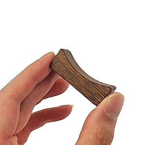 Zelerdo 24 Pieces Wooden Chopstick Holders Chopstick Rest for Home, Hotel, Restaurant