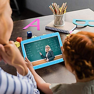 SANNUO 10 inch Kids Tablet,Android 10.0 RAM 3GB ROM 32GB 3G LET Dual SIM Card for Kids Education, Watch Movie and Play Game(Pink)