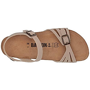 Bayton Women's Sport Sandal, Camel, 6