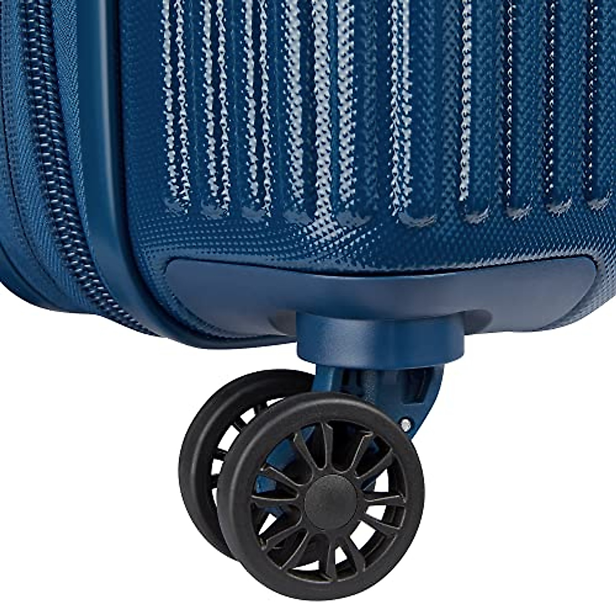 DELSEY Paris Comete 3.0 Hardside Expandable Luggage with Spinner Wheels, Blue, Carry-on 20 Inch