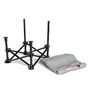 Summer Infant Pop ‘n Sit SE Booster Chair, Sweet Life Edition, Booster Seat for Indoor/Outdoor Use – Fast, Easy and Compact Fold, Bubble Gum Color