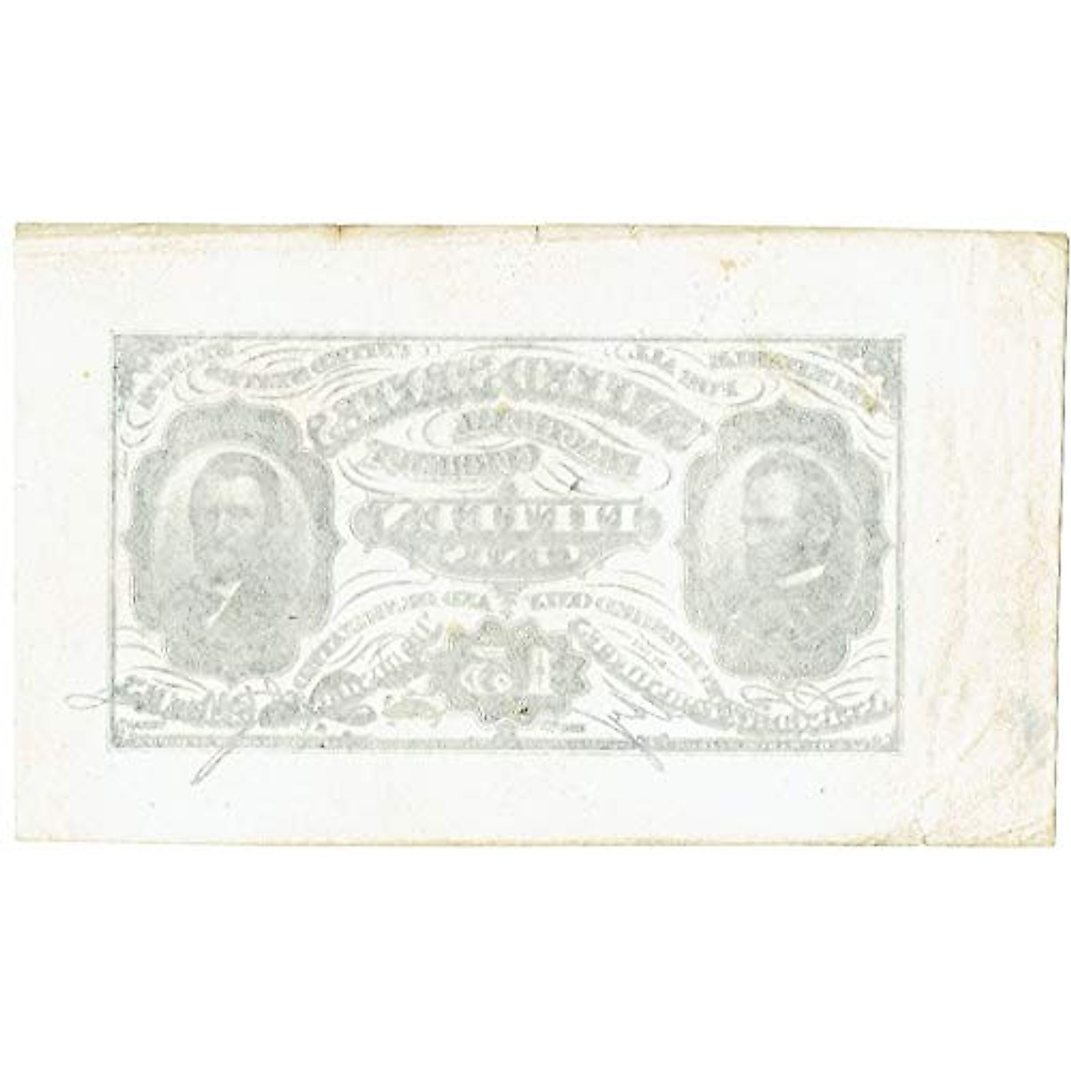 1863 Fifteen Cent United States Fractional Currency Proof Obverse