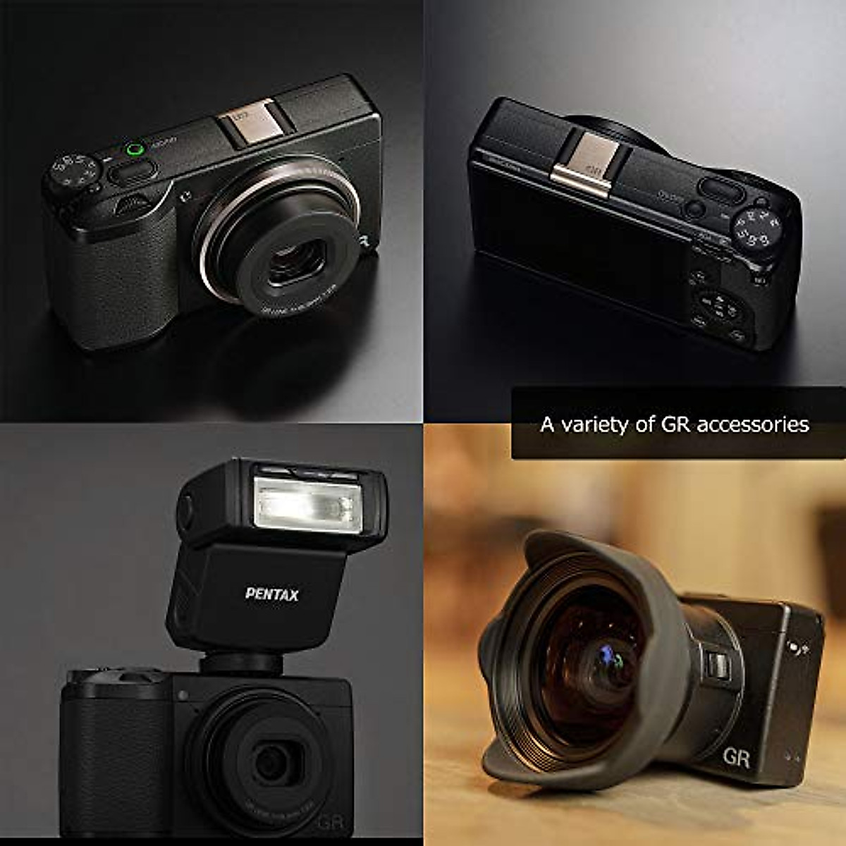 Ricoh GR III Digital Compact Camera, 24mp, 28mm F 2.8 Lens with Touch Screen LCD