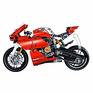 LEGO Technic: Ducati Panigale V4 R 42107 (646 Pieces) 2020 with Valinor Frustration-Free Packaging