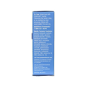 Purpose Gentle Cleansing Bar 6 Oz (Pack of 3)