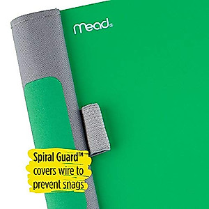 Five Star Advance Spiral Notebooks, 2 Subject, College Ruled Paper, 100 Sheets, 9-1/2" x 6", Red, Blue, 2 Pack (38637)