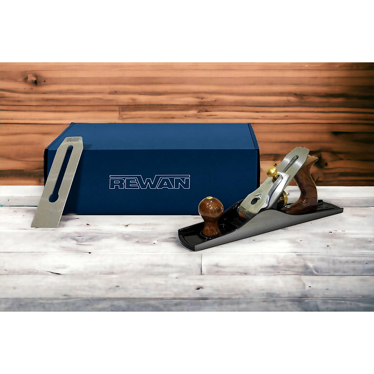 Rewan No 5 Jack Plane Set: Includes Protective Sleeve, Extra Blade, and Jack Plane - Wood Planer Kit - Top Choice for Woodworking Planer - End Plane Tool - Best Planers Woodworking - Wood Planers