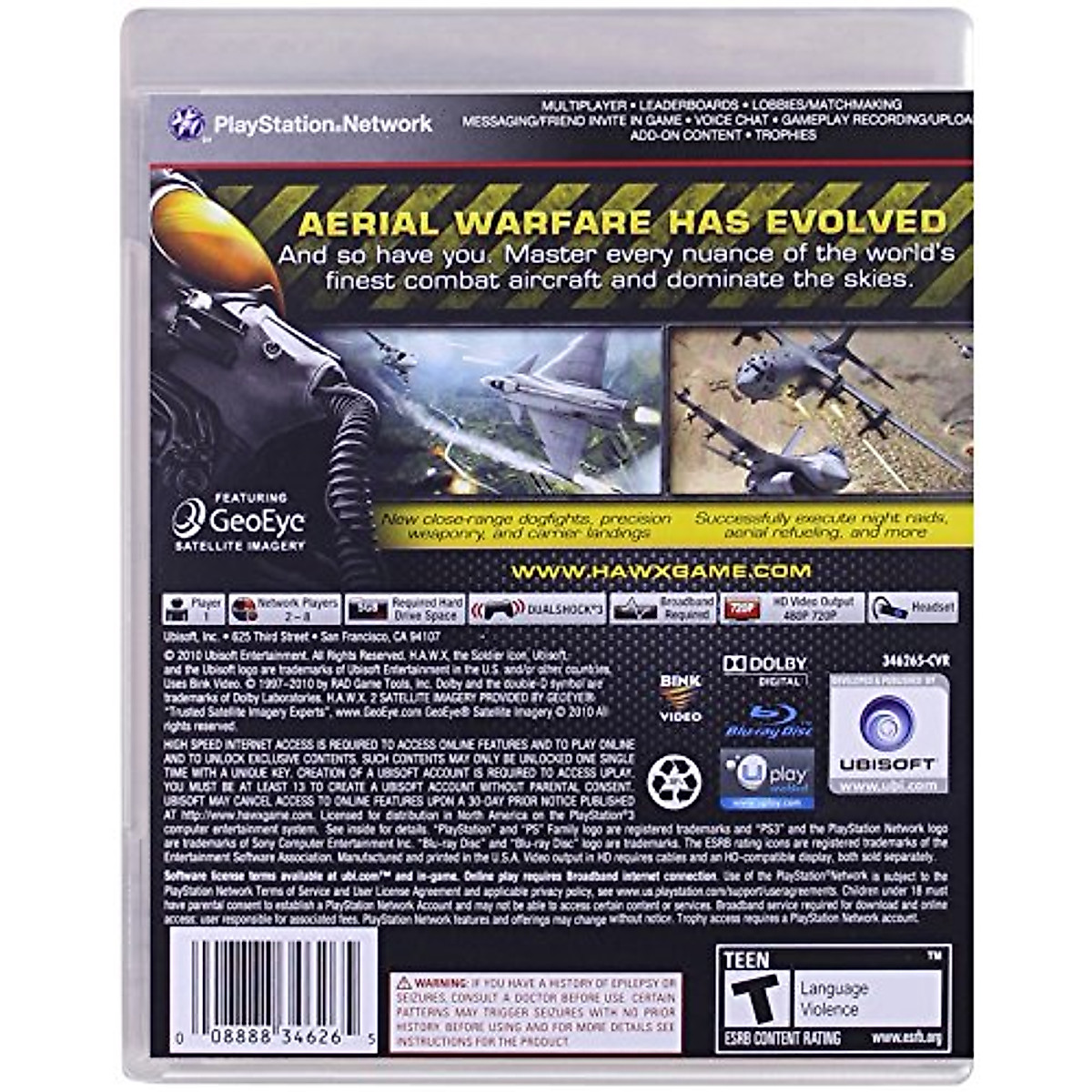 Tom Clancy's H.A.W.X 2 - Playstation 3