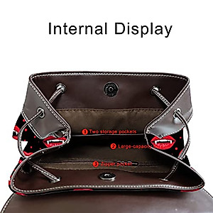 Backpack Purse for Women Vampire Mouth Fashion Travel Backpack Leather Rucksack Shoulder Bag for School Work