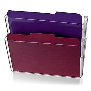 OIC Officemate Wall Mountable Space-Saving Files (OIC21404)