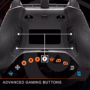 PowerA FUSION Pro 4 Wired Controller for Xbox Series X|S, gamepad, wired video game controller, gaming controller, works with Xbox One and Windows 10/11