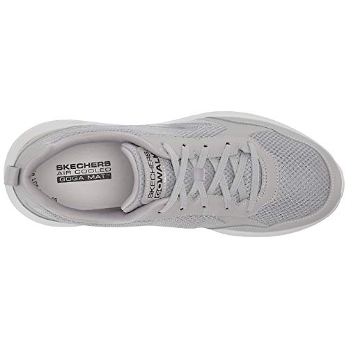 Skechers Men's Gowalk Max-Athletic Workout Walking Shoe with Air Cooled Foam Sneaker, Grey, 10 X-Wide