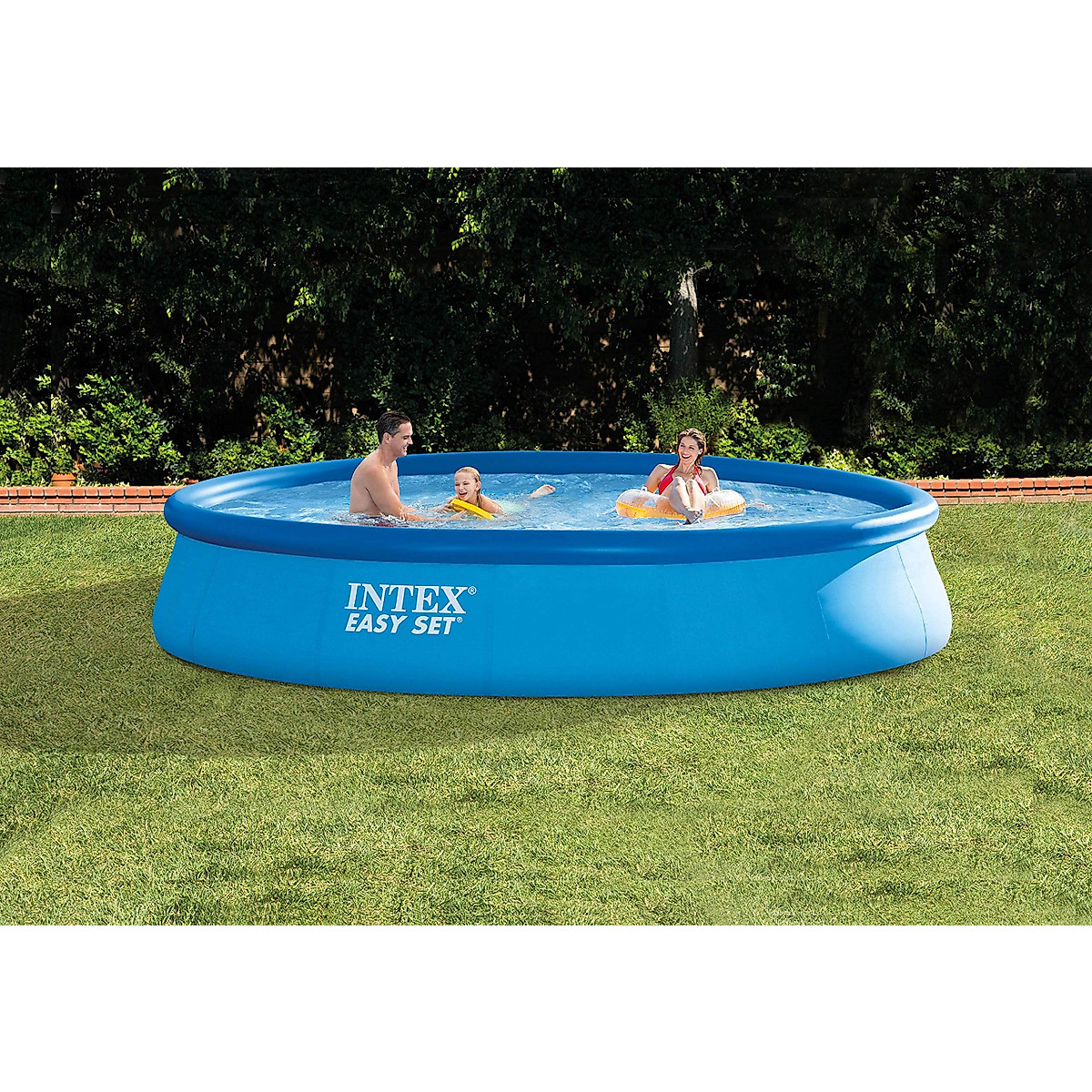 Intex 13ft x 32in Easy Set Above Ground Swimming Pool and 530 GPH Pump (2 Pack)