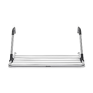 Brabantia Radiator Hanging Clothes Dryer, Mentallic Gray (105241)