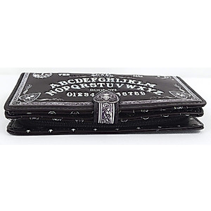 Nemesis Now Spirit Board Ouija Board 3D Embossed Black Wallet Wiccan Gothic Gift