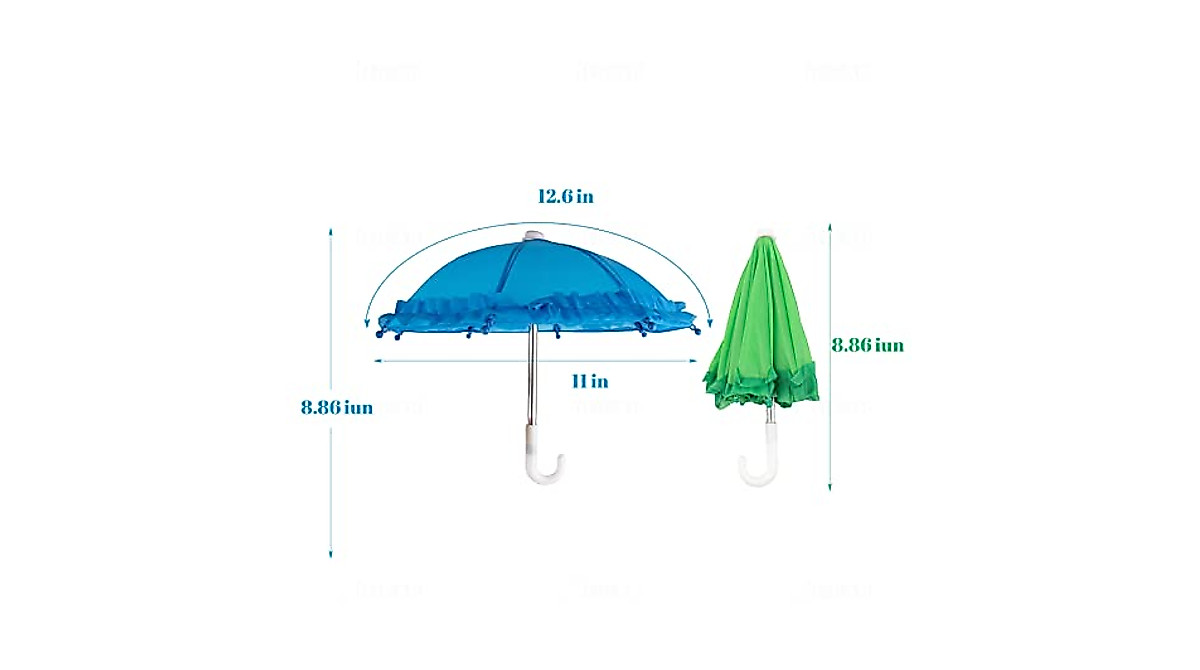 Cute Mini Umbrella 5 Pack for Photography & Decor - AUEAR