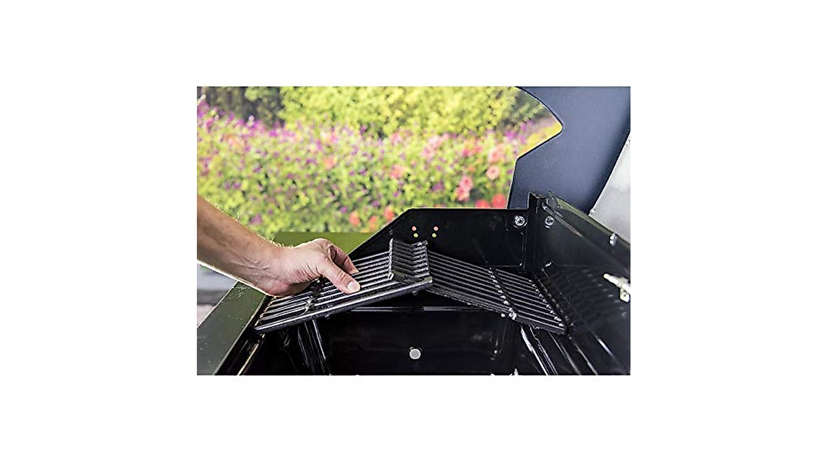 Char-Broil Universal Cast Iron Grate - Adjustable & Durable Grill Accessory