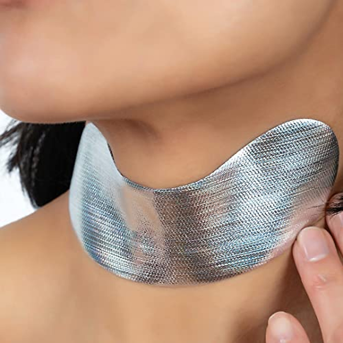 MISS SPA Neck Wrinkle Patches, Hydrating Smoothing Neck Mask, Smooth Neck Line, Anti-Aging Neck Patches, Tightening & Firming Neck Mask, Beauty & Personal Care (4 Pieces)