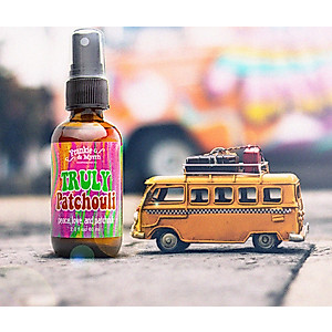 Frankie & Myrrh 2-Pack Room Spray: Truly Patchouli & Hippie Go Lucky. Natural Light Perfume/Cologne for Relaxation and Energy Aromatherapy