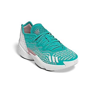 adidas D.O.N. Issue 4 Basketball Shoe, Pantone/Taupe Metallic, 2 US Unisex Little Kid