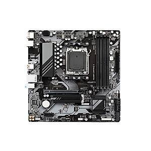 GIGABYTE A620M GAMING X (AM5/ LGA 1718/ AMD/ A620/ Micro ATX/ 5-Year Warranty/ DDR5/ PCIe 4.0 M.2/ PCIe 4.0/ USB 3.2 Gen1x2 Type-C/Realtek 1GbE LAN/Q-Flash Plus/PCIe EZ-Latch/Motherboard)