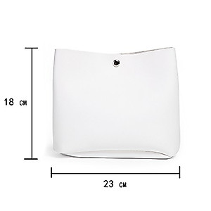 Barabum Classy Waterprof Clear Tote Beach Shoulder Crossbody Bag