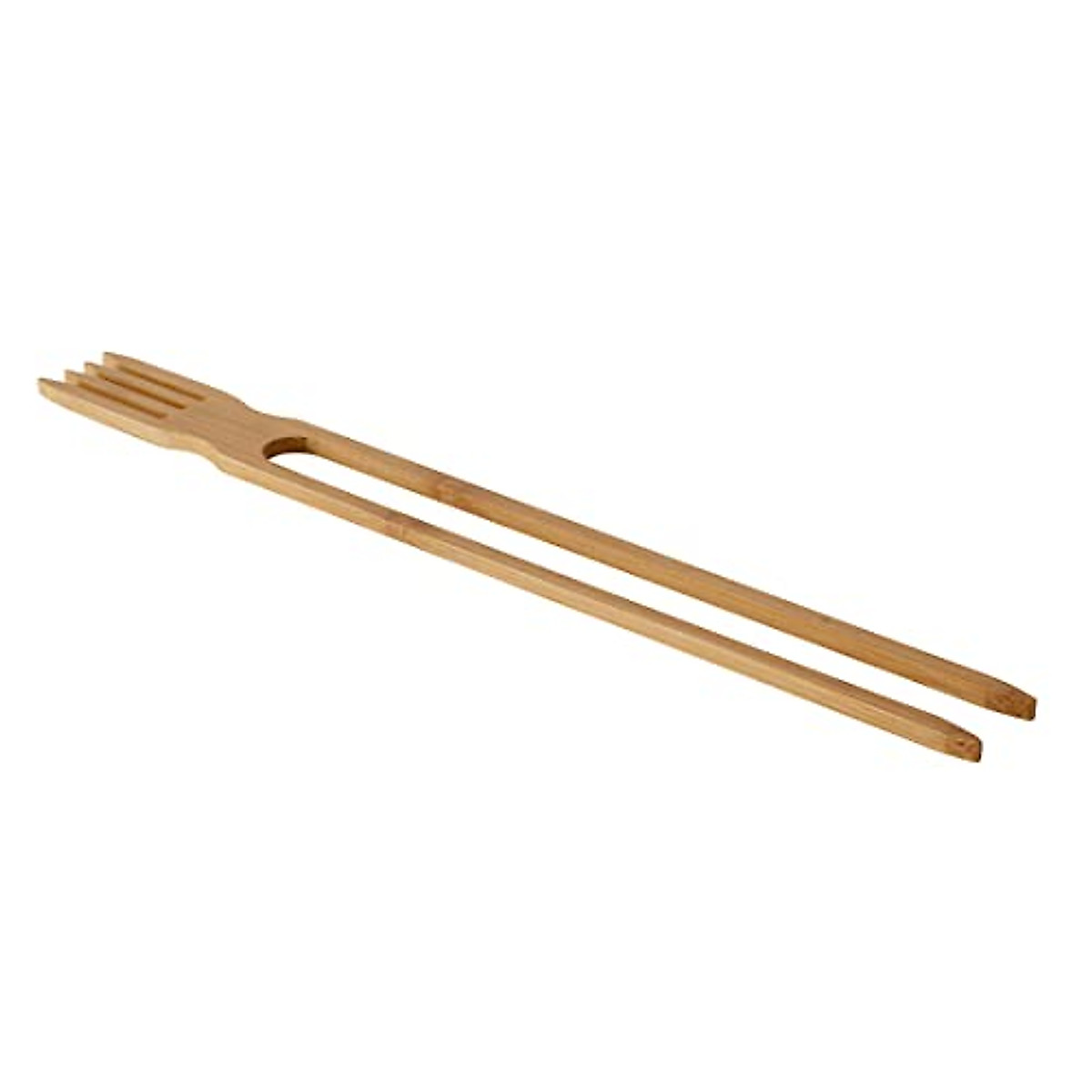 Restaurantware 10 Inch All-In-One Chopsticks With Fork 100 Multi-Functional Chopstick Utensil Combo - Durable Sustainable Bamboo Fork Chopsticks For Home Travel Or Take Out