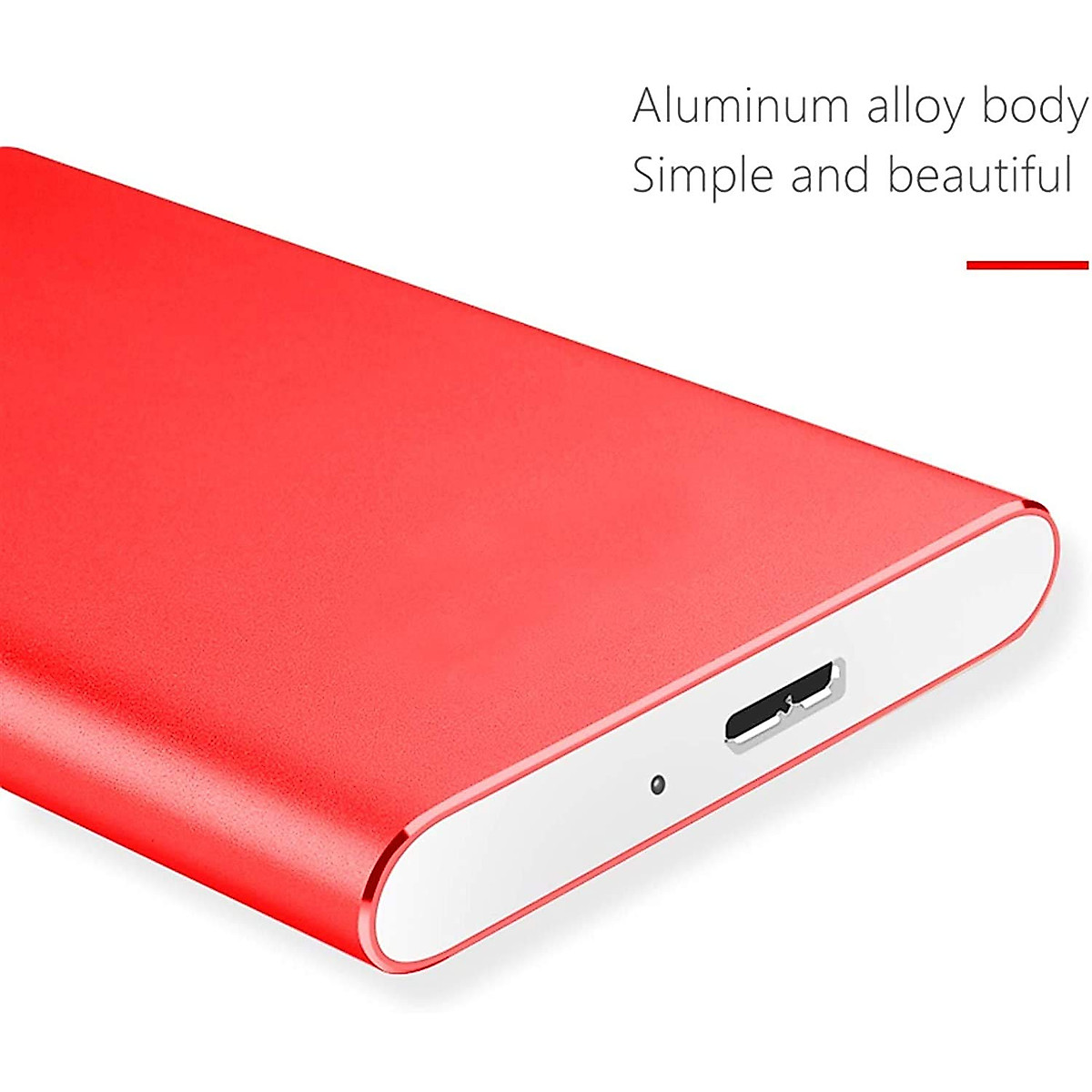 RENJUN HDD External Hard Drive 750gb / 500gb / 320gb, 2.5-inch Metal Portable USB 3.0 Backup Storage, Suitable for Desktop, Pc, Laptop, MacBook, Ps4, Xbox One, Smart Tv (250GB,Sliver)