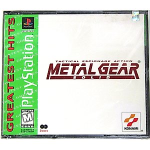 Metal Gear Solid Tactical Espionage Action - Playstation's Greatest Hits