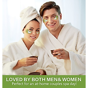 YIDIXING Green Tea Under Eye Mask – Look Younger and Reduce Wrinkles and Fine Lines Under eye patches, Improve and Firm eye Skin - Pure Natural Material Extraction(30 Pairs)