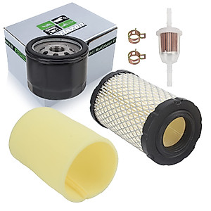 partszen YTH18542 Air Oil Fuel Filter Kit Fit for Husqvarna YTA22V46 YTA24V48 YTH24V54 GY21435 for 591334 590825 for Toro 71286 71286 71286 71427 for JD L105 L108 LA135 LA145 D100 D110