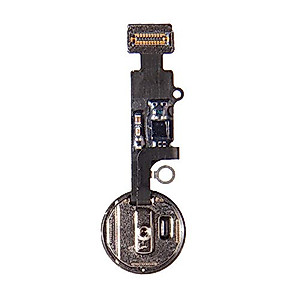 MMOBIEL Home Button Compatible with iPhone SE 2022 / SE 2020/8 / 8 Plus - Flex Cable Connector - Replacement - Incl. Screwdrivers - Black