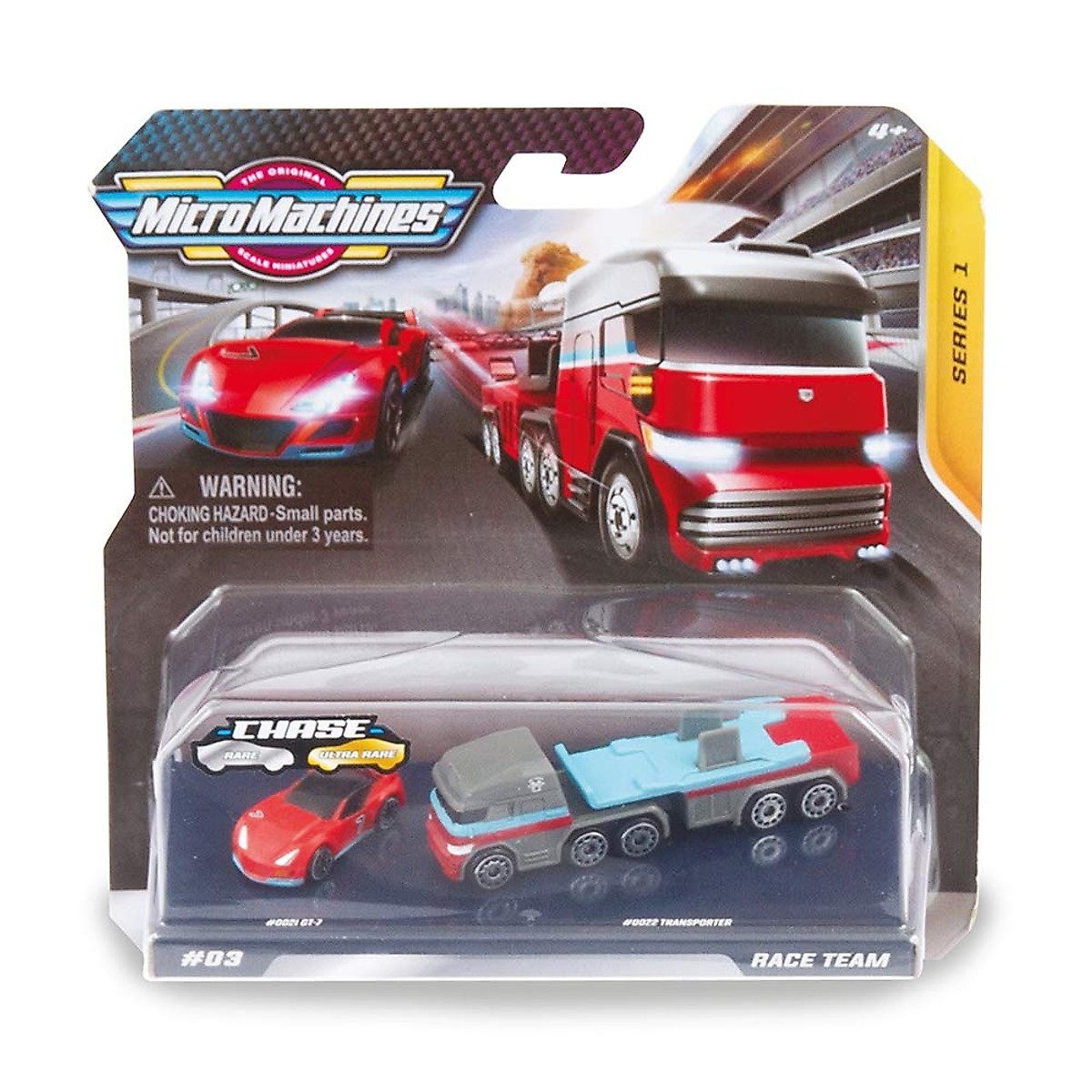 GRANDI GIOCHI MCM01000 Micro Blister Machine with 3 Vehicles