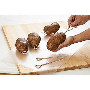 Fox Run Potato Baking Rods, Aluminum, Set of 6