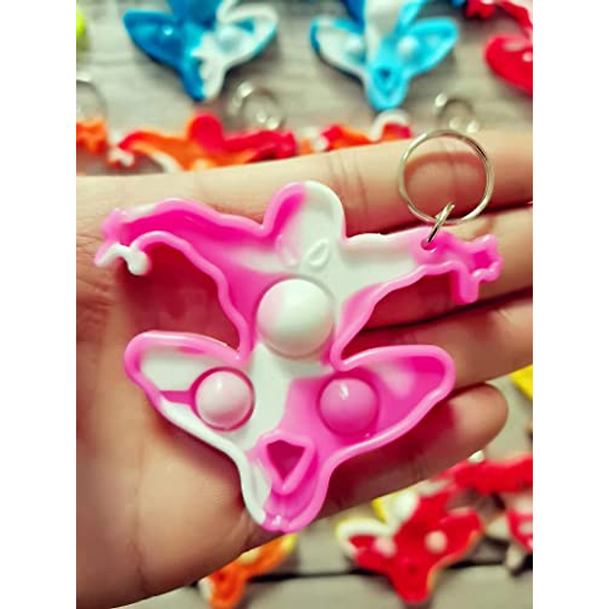 20 Packs Bulk Mini pop Spider Hero Fidget Gift for Holiday Boys and Girls Kids Party Favors Supplies and Classroom Students Prize