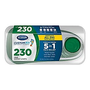 Dr. Scholl's Custom Fit Orthotic Inserts, CF 230