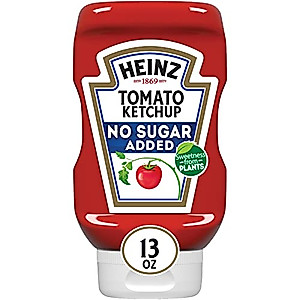 Heinz Ketchup, No Added Sugar, 13 oz