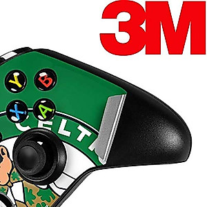 Skinit Decal Gaming Skin Compatible with Xbox One S Controller - Officially Licensed NBA Boston Celtics Large Logo Design