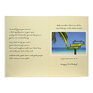 Blue Mountain Arts Birthday Card Assortment—3 Unique Greeting Cards with Uplifting Happy Birthday Wishes for the Special People in Your Life