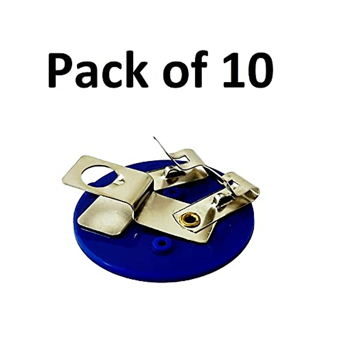 Sci-Supply E10 Mini Bulb Holders, Package of 10, Miniature Lamp Holders for Simple Circuits, Physics