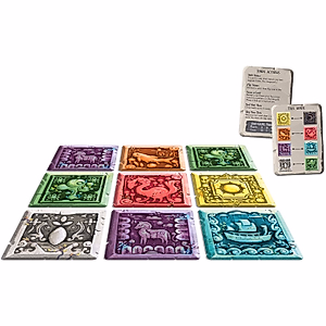 Gamewright - Shifting Stones – A Visual, Decision-Making Family Strategy Game of Tiles, Cards, and Tactics, 8 years +