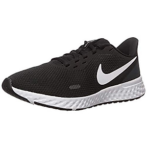Nike Women's Revolution 5 Running Shoe, Black/White-Anthracite, 6.5 Wide US