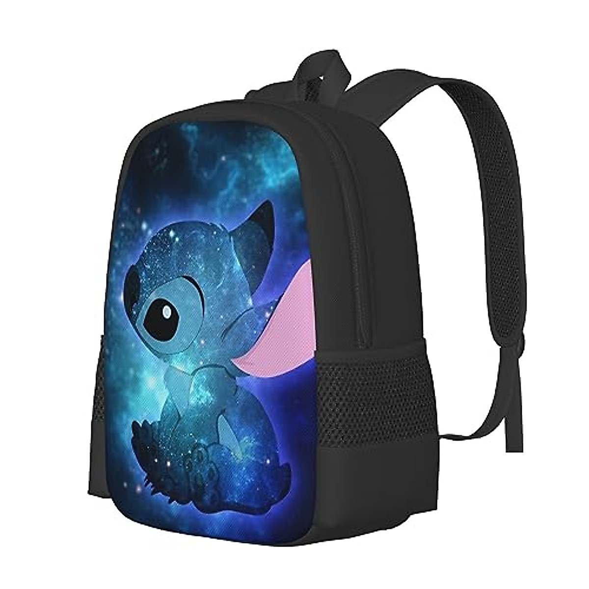 Stitch Cartoon Anime Backpack For Large Capacity Portable Anime Laptop Bag Cute Lightweight Outdoor Travel Laptop Backpack