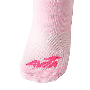 Avia Women's Athletic Socks - Lightweight Low Cut Running Socks (10 Pack), Size 9-12, Pink