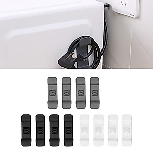 Cord Organizers, Firm Installation Silicone Kitchen Appliance Cable Wrapper 12pcs for Juicer