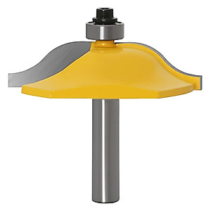 APLUS 3Pcs Ogee Rail & Ogee Raised Panel Router Bit Set [ 1/2-Inch Shank ], Wood Milling Cutter Woodworking Tool