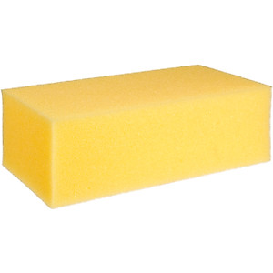 Carlisle FoodService Products 36550100 Commercial Cleaning/Washing Foam Sponge, 8.25", Yellow